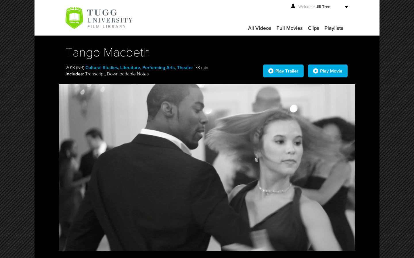 Classroom DVD – TANGO MACBETH